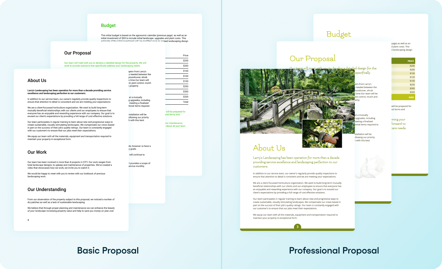 How to Write a Winning Landscaping Proposal | Proposify
